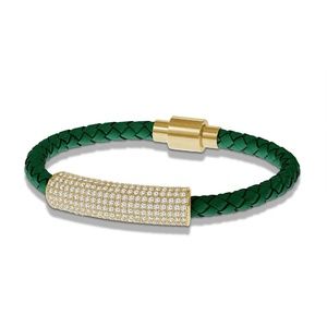 Daniela Swaebe | Jewelry | Icon Forever Woven Genuine Leather Bracelet ...